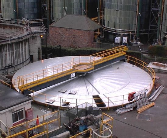 Stainless steel tank covers | Goodwin Tanks | ESI Enviropro