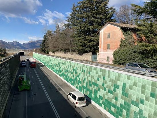 CLADSoundBlok® acoustic noise barrier cladding | Gramm Barrier Systems ...