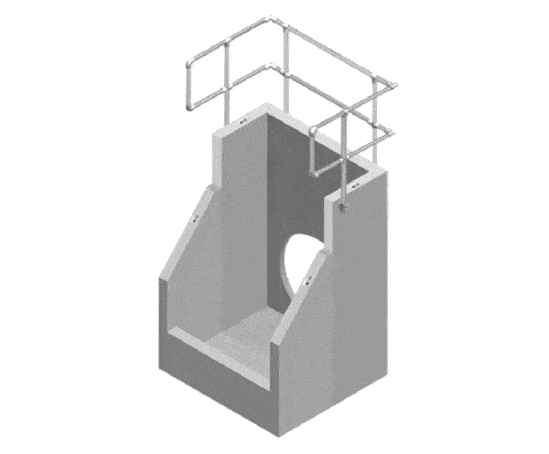 Two piece heavy duty silt trap inlet | Althon | ESI External Works