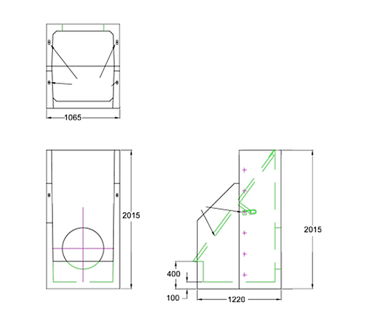 Two piece heavy duty silt trap inlet | Althon | ESI External Works
