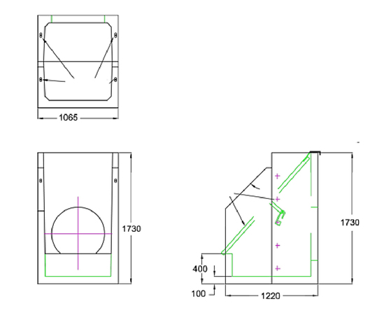Two piece heavy duty silt trap inlet | Althon | ESI External Works