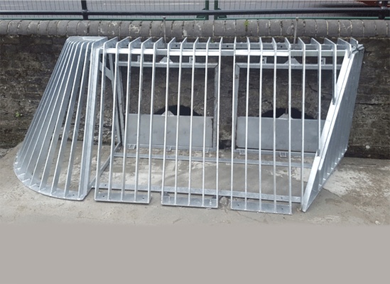 Bespoke gratings and trash screens for precast headwalls | Althon | ESI ...