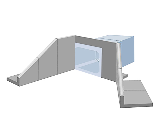 Culvert header beams and wingwalls | Althon | ESI External Works