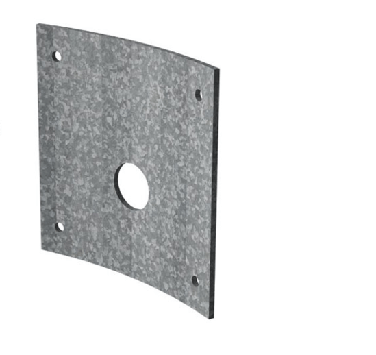 Galvanised steel orifice plates - curved | Althon | ESI External Works