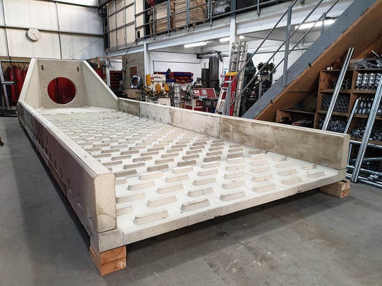 Precast concrete headwalls with cascade panels | Althon | ESI External ...