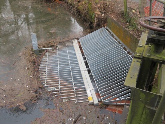 Bespoke steel trash screen - Hartlebury Castle | Althon | ESI Enviropro