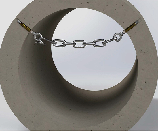 Highway safety chains for manholes and pipes | Althon | ESI External Works
