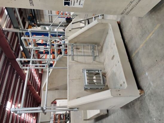 Level invert on headwalls | Althon | ESI External Works