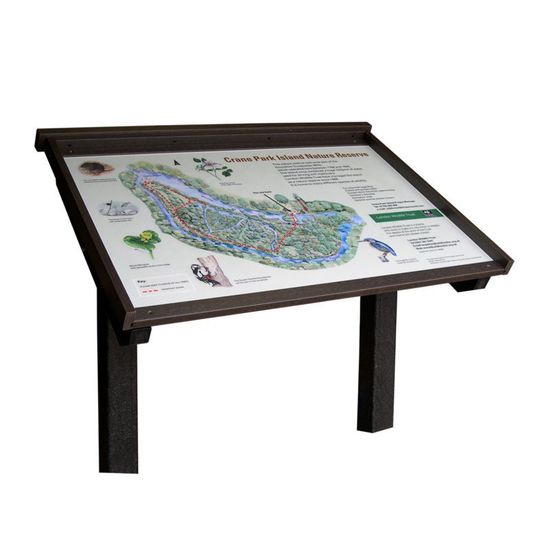 Man-made timber lecterns | Greenbarnes | ESI External Works