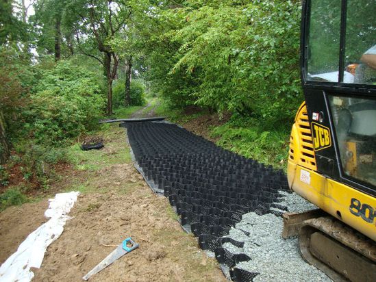Geoweb® tree root protection system | Greenfix Soil Stabilisation ...