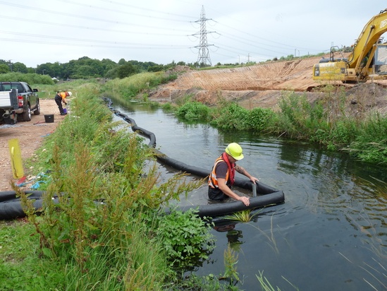 Greenfix Silt Curtains | Greenfix Soil Stabilisation & Erosion Control | ESI External Works