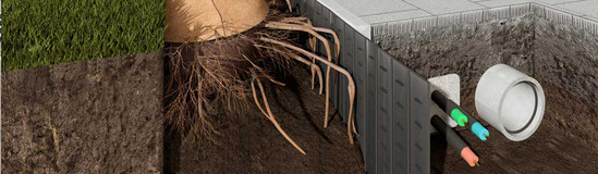 Tree Root Guiding Panels | Greenfix Soil Stabilisation & Erosion ...