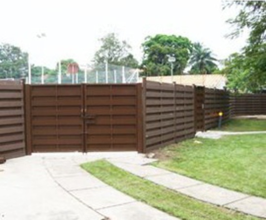Perimeter security, British Embassy, Kinshasa, DRC | Jacksons Fencing ...