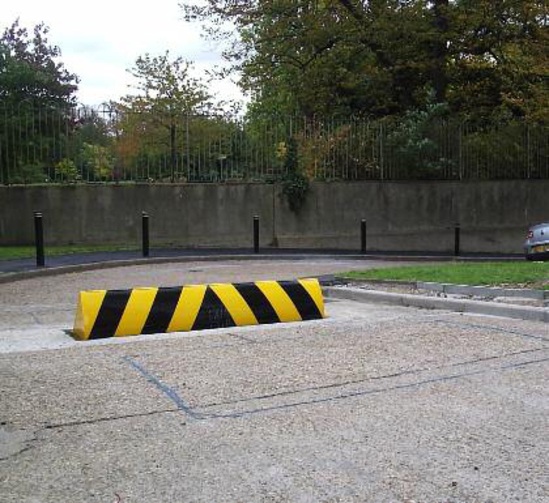 Non-crash-rated road blocker | Jacksons Fencing | ESI External Works