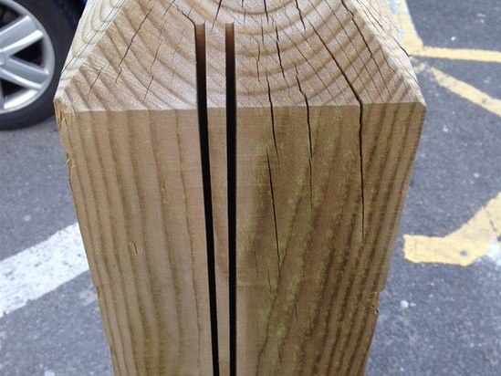 Jakure® treated timber bollards - square/machine rounded | Jacksons Fencing | ESI External Works