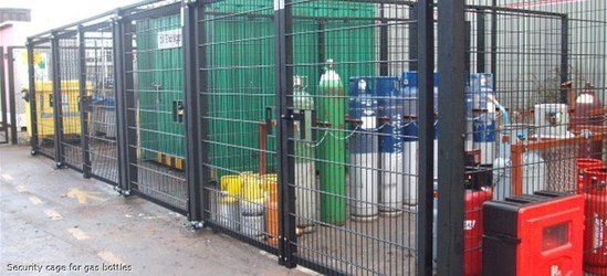 Security compound | Jacksons Fencing | ESI Building Services