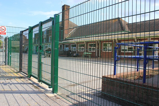 New fencing and gates provide security at primary school | Jacksons ...