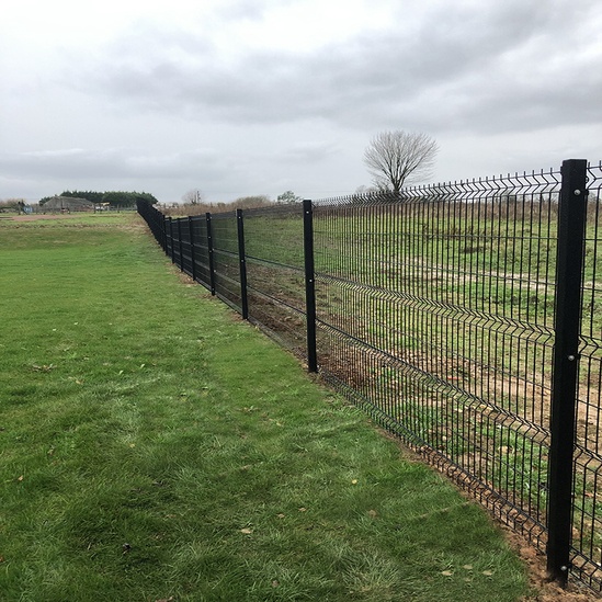 EuroGuard® Regular mesh fencing secures school perimeter | Jacksons ...