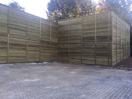 Acoustic fence provides noise reduction for residents | Jacksons ...