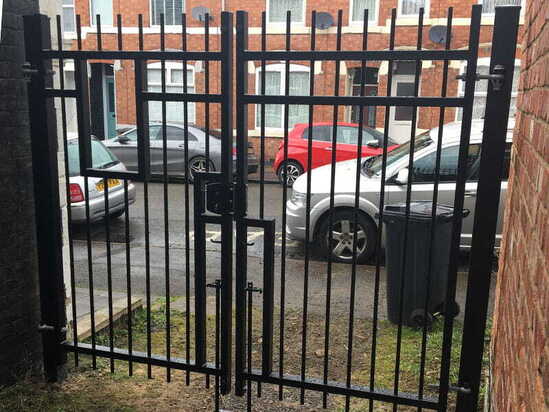 Barbican® alley gates | Jacksons Fencing | ESI External Works