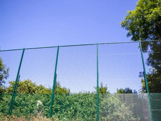 Security ball-stop fencing secures sewage treatment site | Jacksons ...