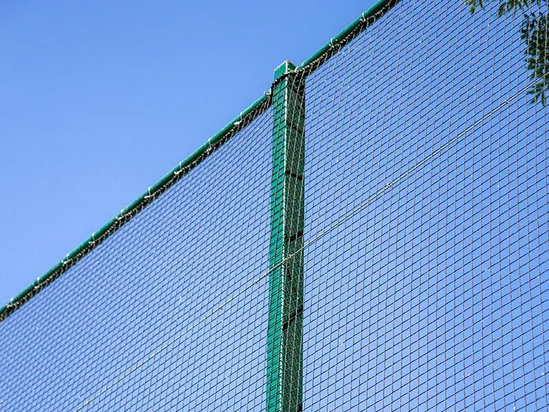 Security ball-stop fencing secures sewage treatment site | Jacksons ...