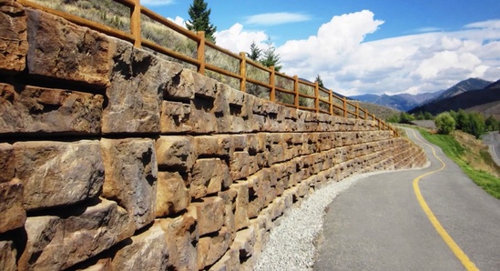Redi-Rock™ modular retaining wall system | CPM Group | ESI External Works