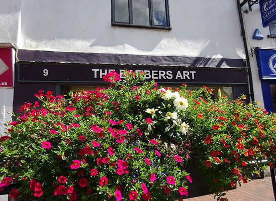 Self-watering barrier planters for local floral display | Amberol | ESI ...