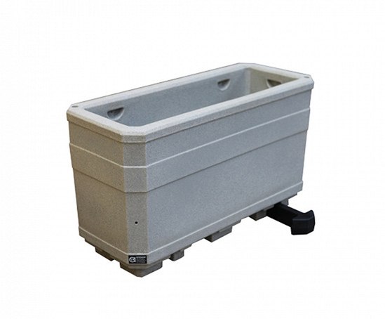 Parade self-watering interlocking planter | Amberol | ESI External Works