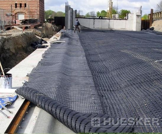 Fortrac® high modulus, low creep geogrids | HUESKER | ESI External Works
