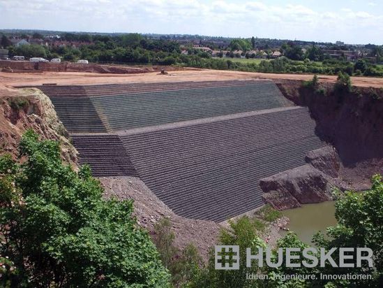 Fortrac® Natur S geosynthetic reinforced soil system | HUESKER | ESI ...