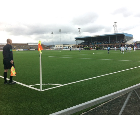 Synthetic football pitch installation | Hunter Construction (Aberdeen ...