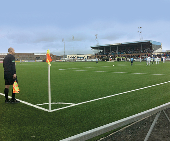 All-weather football pitch, Forfar Athletic FC | Hunter Construction ...
