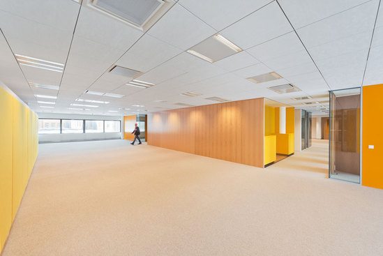 Techstyle ceiling panel at Netherlands' Defence Ministry | Hunter ...