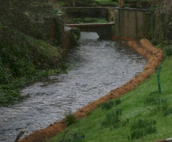 CoirLog biodegradable riverbank erosion control | Hy-Tex | ESI External ...