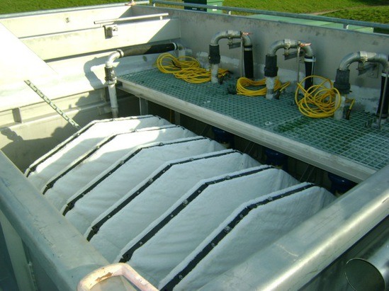 Tertiary pile cloth filtration | ELIQUO HYDROK | ESI Enviropro