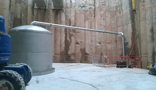 'Flushing bell' installation for United Utilities | ELIQUO HYDROK | ESI ...