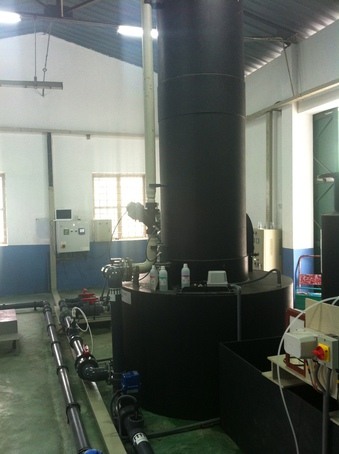 Treatment plant improves water purity for dye process | Hydroklear ...