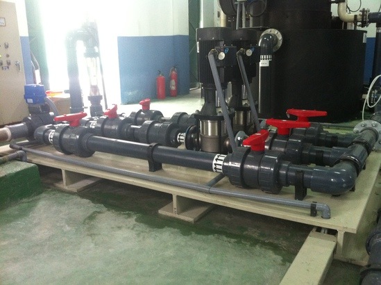 Treatment plant improves water purity for dye process | Hydroklear ...