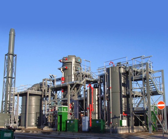 Packed tower scrubbers | Hygrade Industrial Plastics | ESI Enviropro