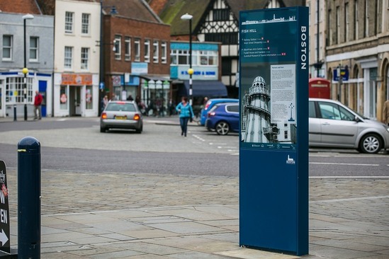 WAY2GO Wayfinding Signage for Boston Town Centre | isGroup | ESI ...