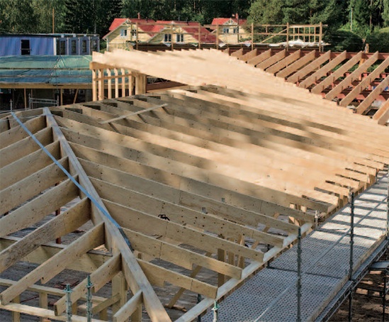 Kerto-S laminated veneer lumber | Metsä Wood UK | ESI External Works