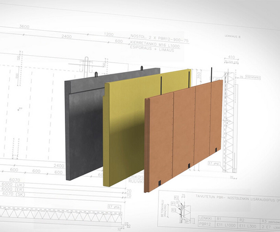 Hybrid sandwich wall element – sustainable construction | Metsä Wood UK ...