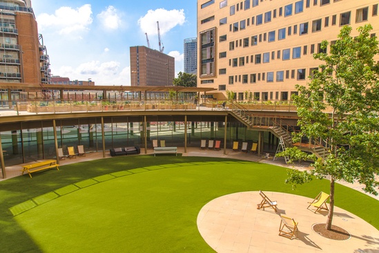 Raised planter beds for Angel Lane student accommodation | WoodBlocX ...