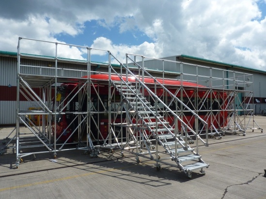 Bespoke mobile access platforms | Kee Safety | ESI Building Design