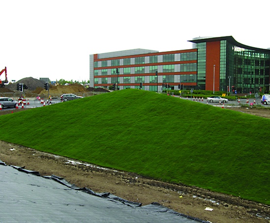Grassfelt™ erosion control felt | Lindum Turf | ESI External Works