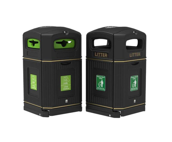 Heritage XL litter bin collects more waste | Leafield Environmental ...