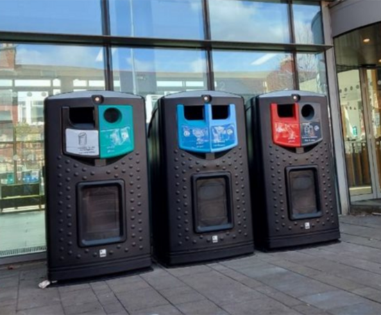 Leafield’s new 310-litre Envirobank recycling bin | Leafield ...