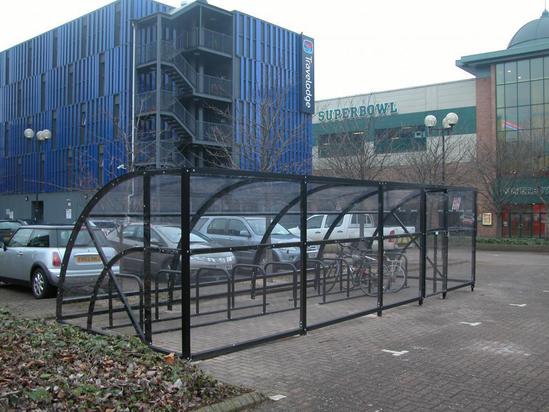 Extended lockable cycle compound | Lockit-Safe | ESI External Works