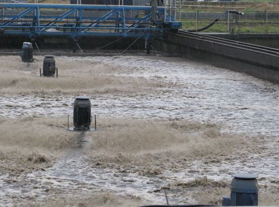 Aerators increase DO levels for oxidation ditch | SFA enviro | ESI ...